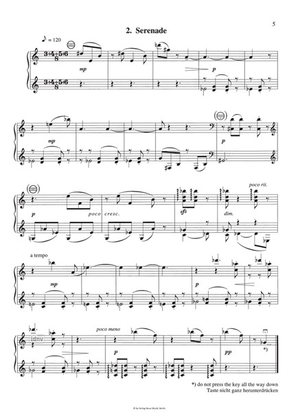 Sechs Variationen und Chacona für Akkordeon solo (1960) - AMA Verlag