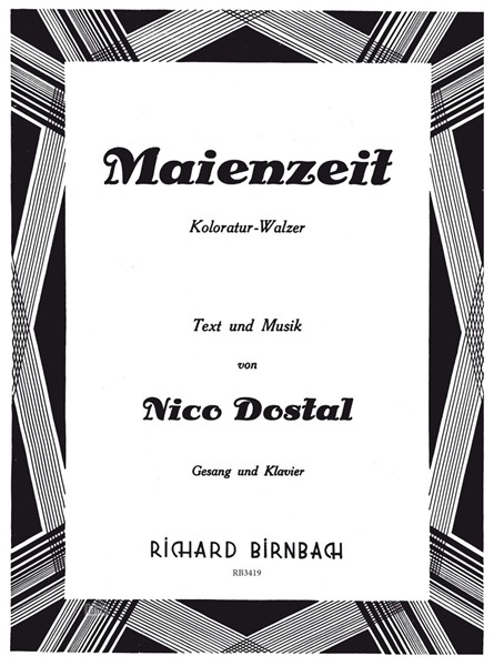 Maienzeit für Gesang und Klavier - AMA Music